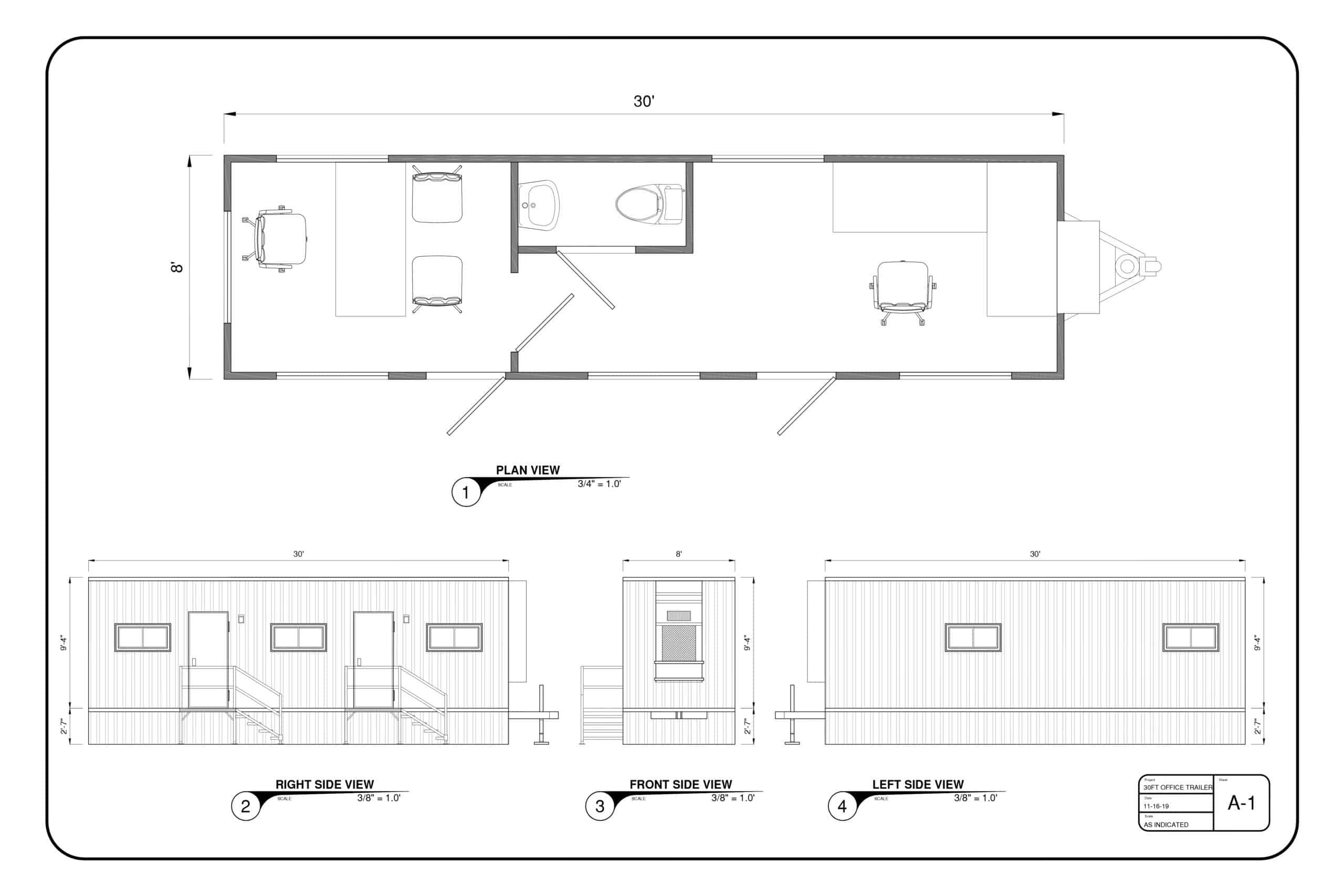 Mobile Office Rental | Office Trailer | Event and Clasroom Trailer Units