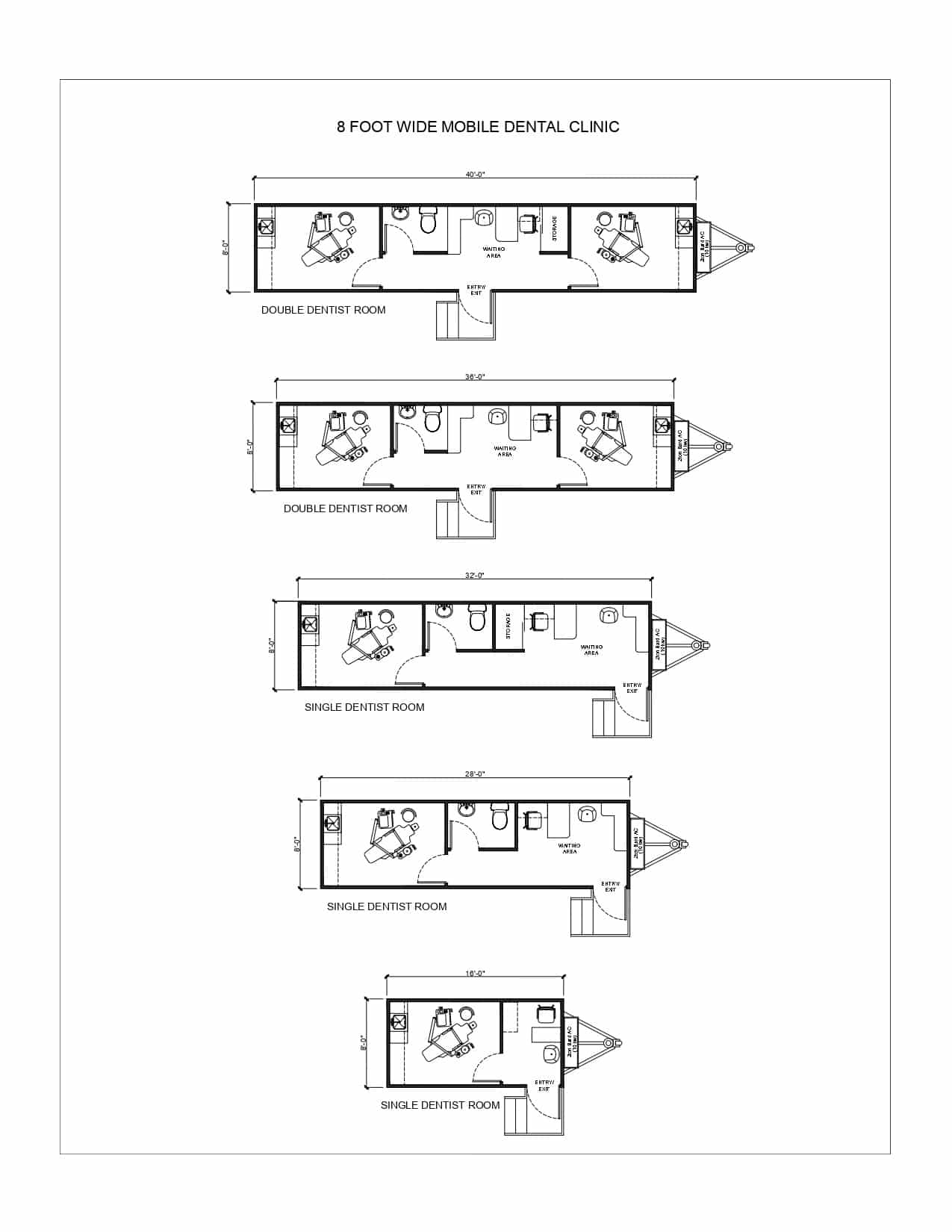 Mobile Office Trailer | Dental Office Trailer | Mobile Medical Rental